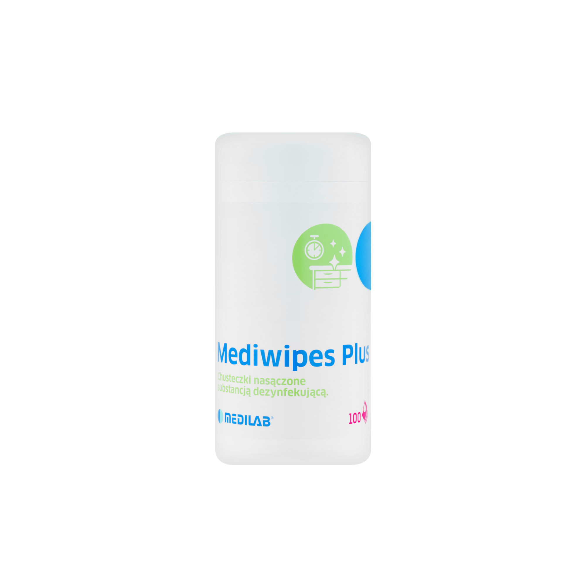 MEDI-LAB MEDIWIPES PLUS Alcohol wipes – TUBE (100 pcs) – Inter Group ...